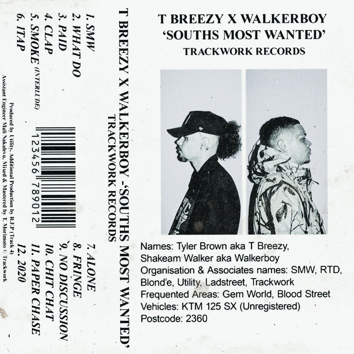 T Breezy & Walkerboy - fbi.radio Album of the Week March 29 | fbi.radio